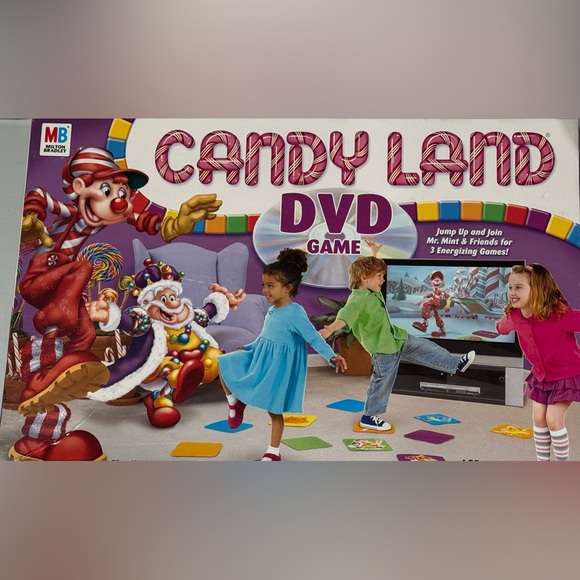 Milton Bradley | Toys | Candy Land Dvd Game By Mb Games Colorful Kids ...